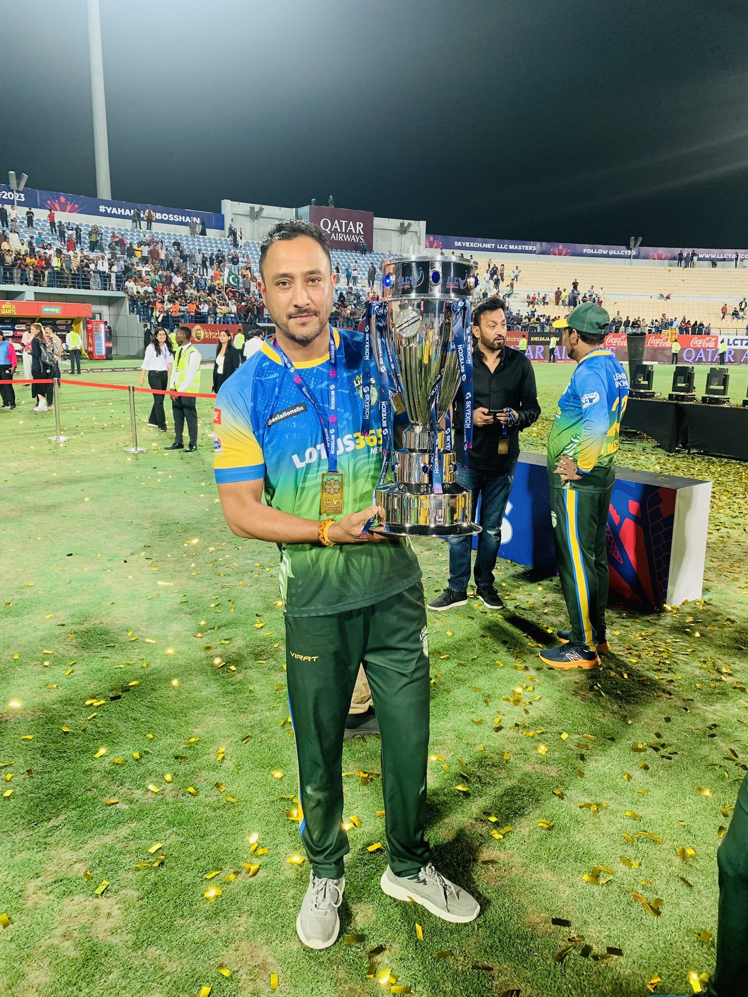 Paras Khadka to play Legends League Cricket 2024