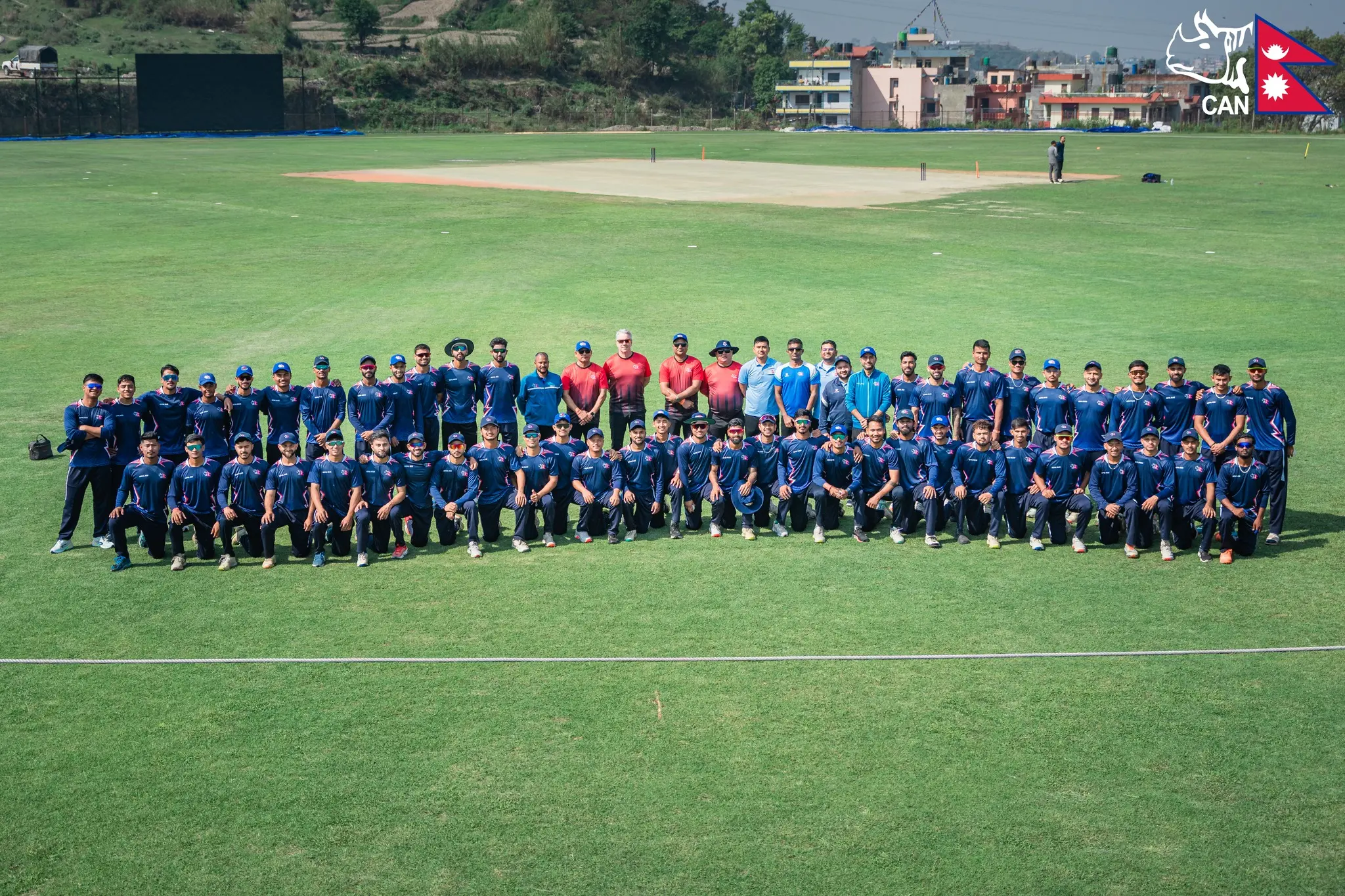 Exciting start to the Core Camp as Nepal Red and Nepal Yellow register ...