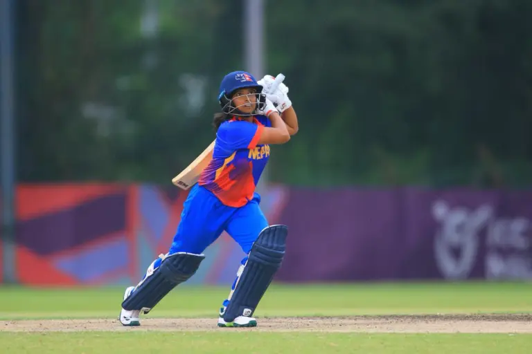 Indu Barma becomes first Nepali Women cricketer to reach 1000 T20I runs