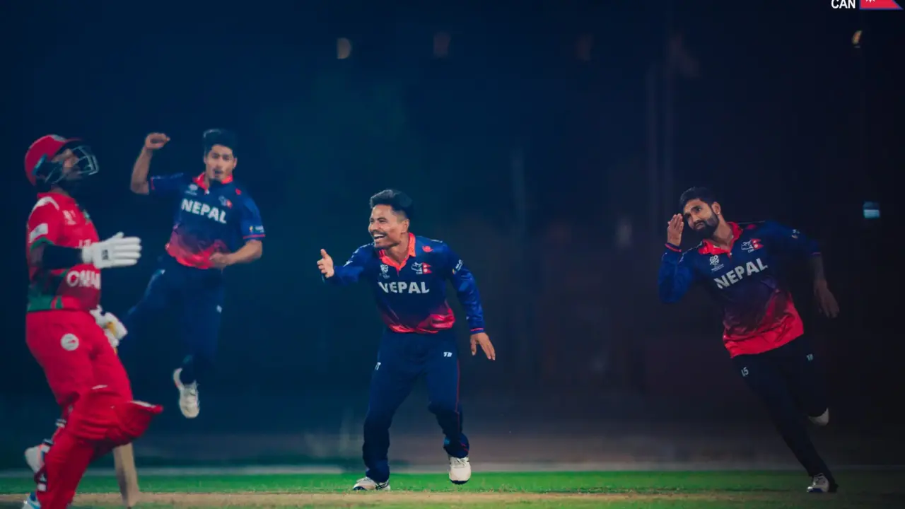 Nepal qualify for 2026 ICC Men’s T20 World Cup alongside Oman