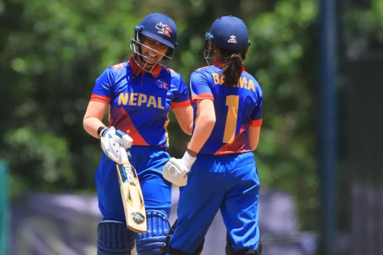 Indu Barma becomes first Nepali Women cricketer to reach 1000 T20I runs